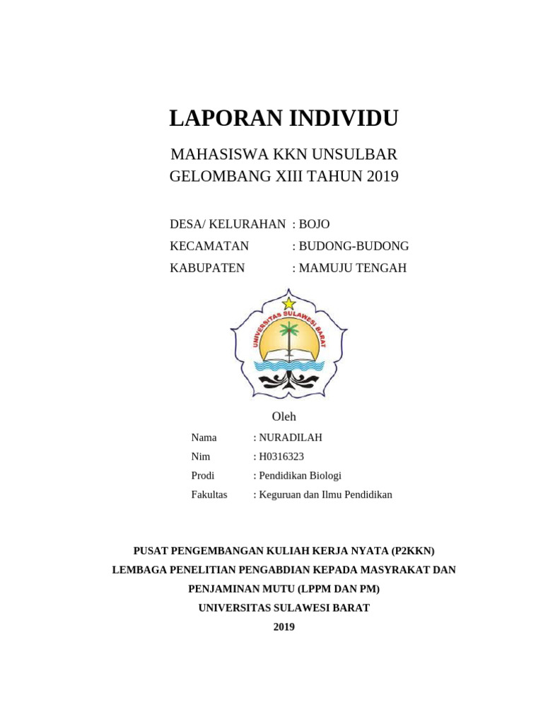 Laporan Individu | PDF