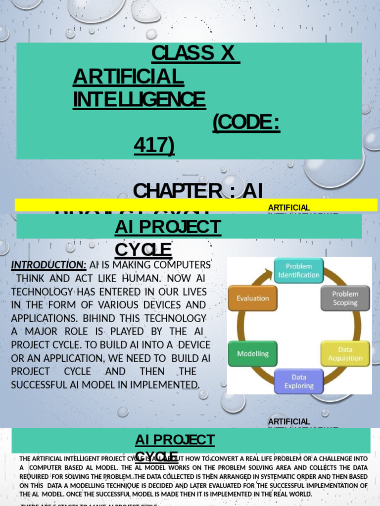 Ai Project Cycle | PDF