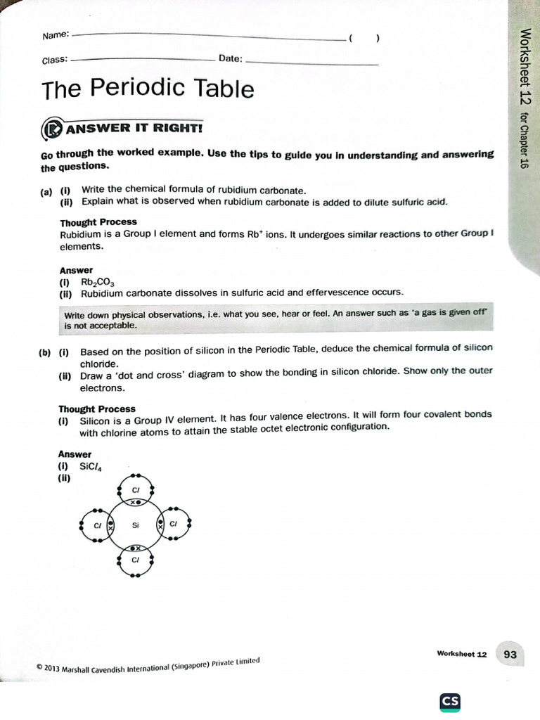 Chemistry Matters Work Book Tan Yin Toon & Chen Ling Kwong-3 | PDF