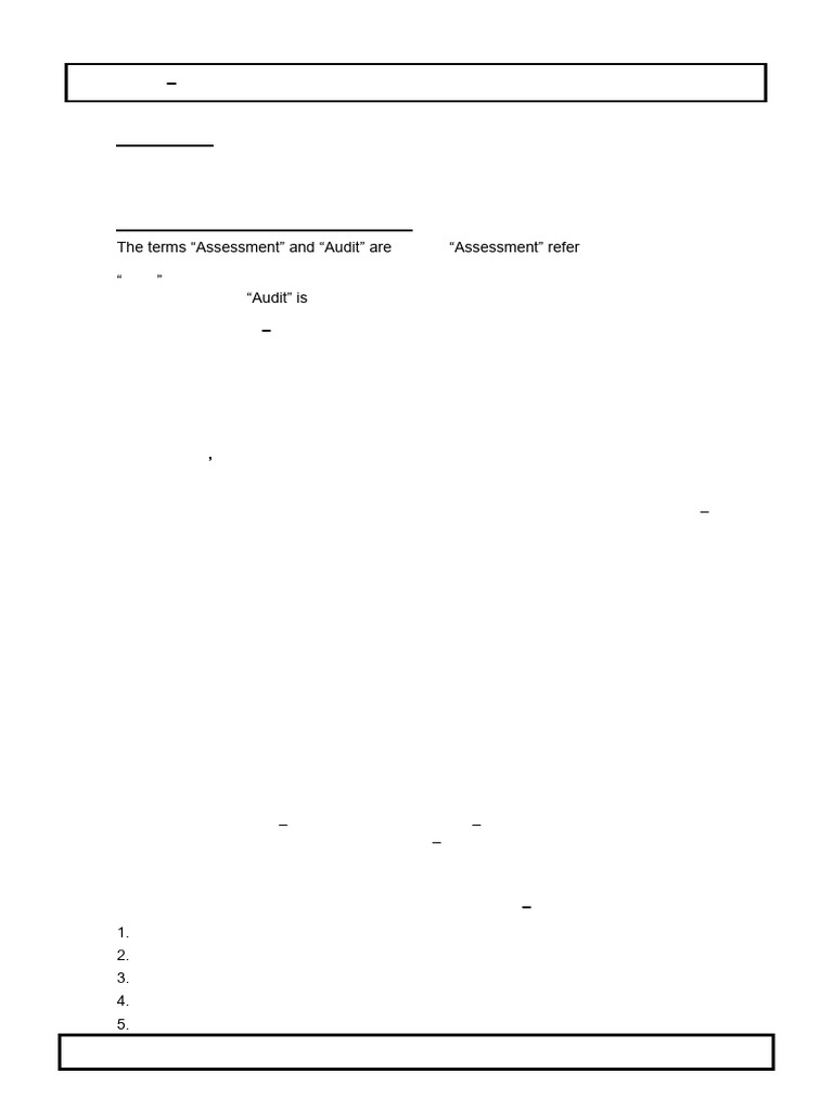 Chapter 5 Audit Process1 | PDF