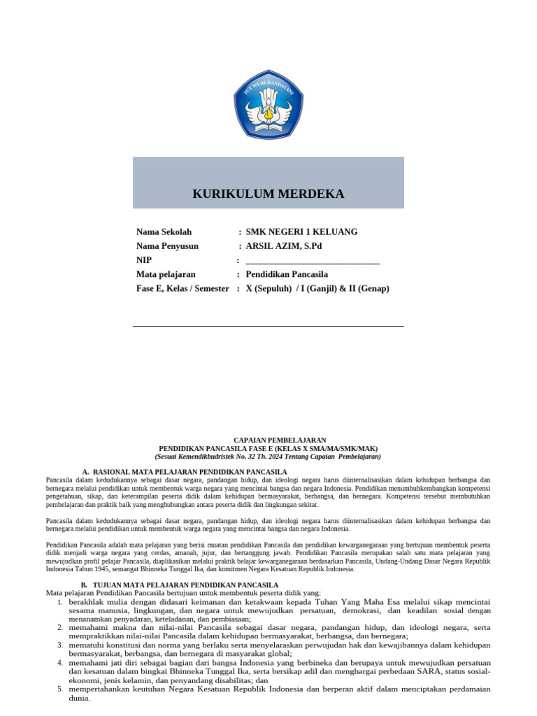 CP PKN KLS 10 CP 032 2024 | PDF