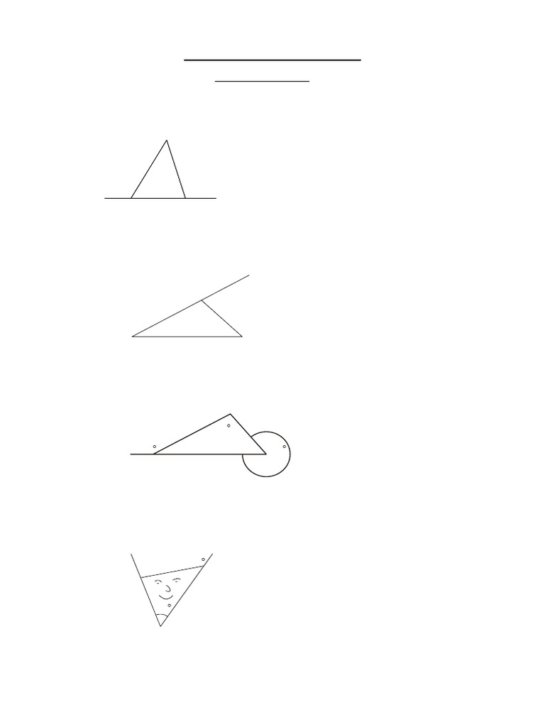 7 Angles in Triangles (J UKMT) | PDF