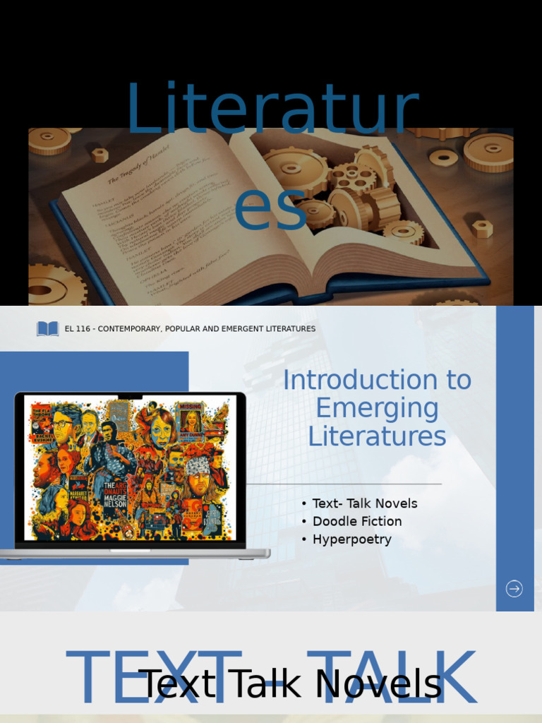 Text - Talk Novels Doodle Fiction Hyperpoetry | PDF