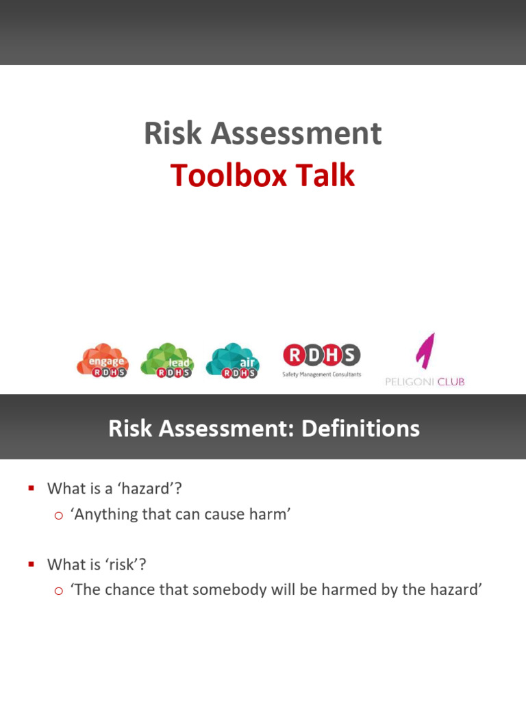 Risk Assessments v1 | PDF