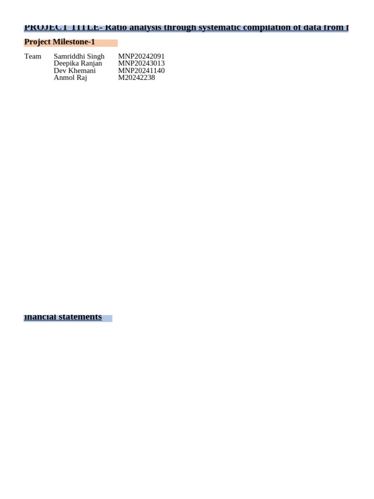 Final Doc Bfin | PDF