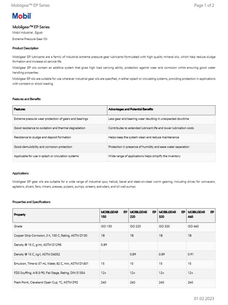 Mobilgear Ep Series | PDF