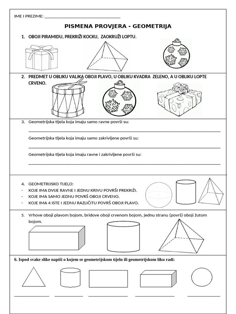 Geometrija 2. Razred | PDF