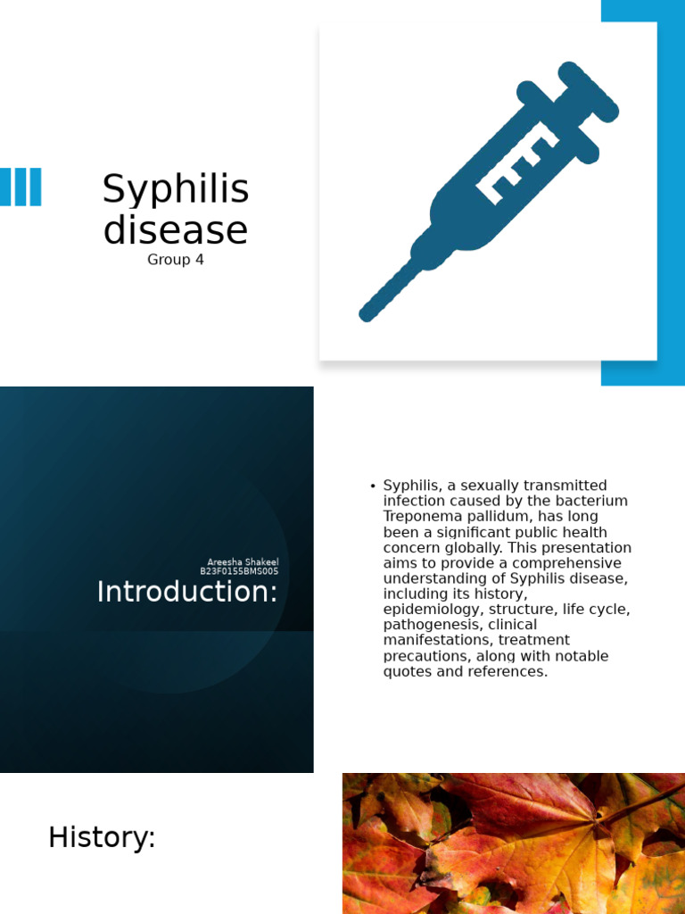 Syphilis Disease | PDF