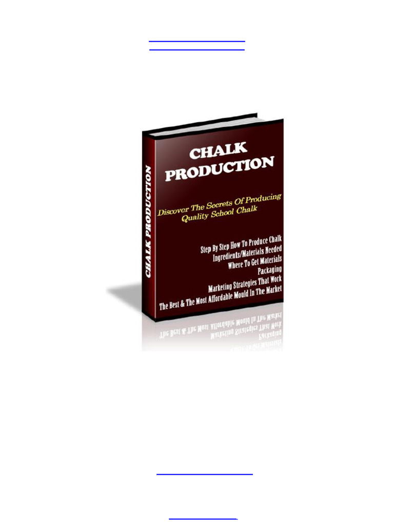 Chalk Production | PDF