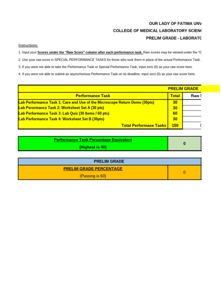 Grades-Calculator Happ111 Lab | PDF
