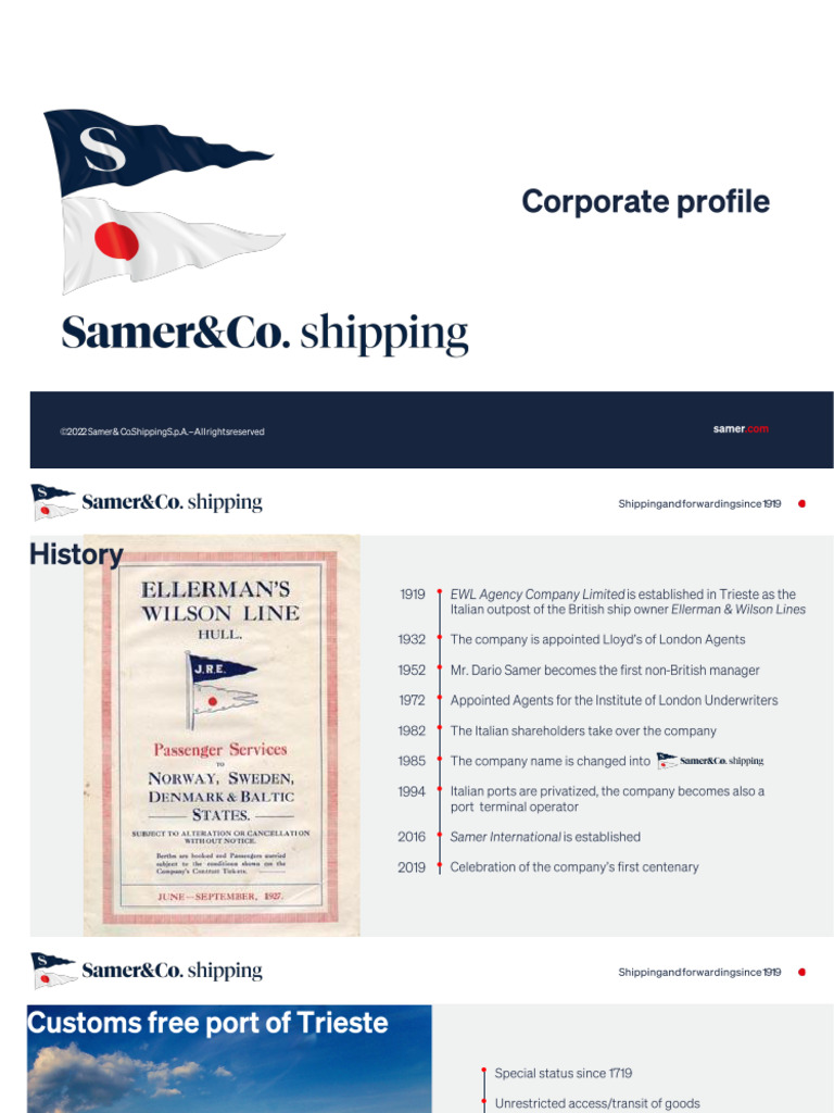 Samer Group - Corporate Profile 2022 | PDF