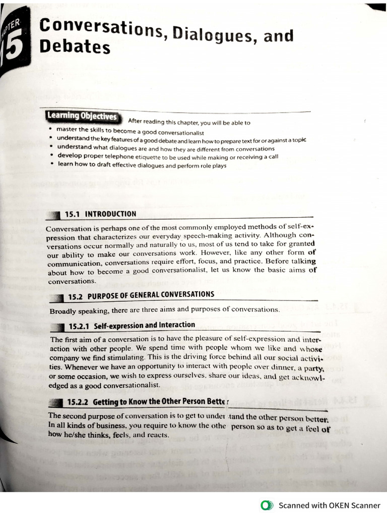 Dialogue Writing | PDF