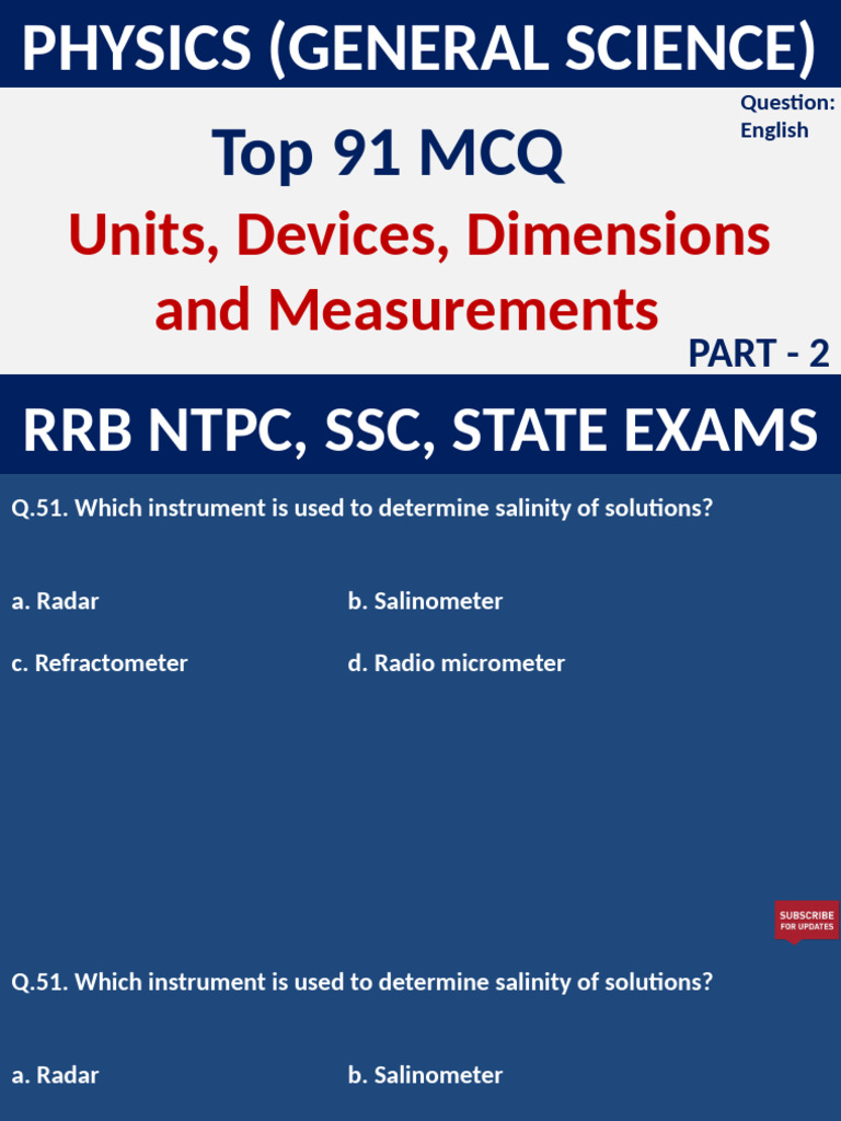 Units Dimensions Physics 2 | PDF | Volt | Electricity