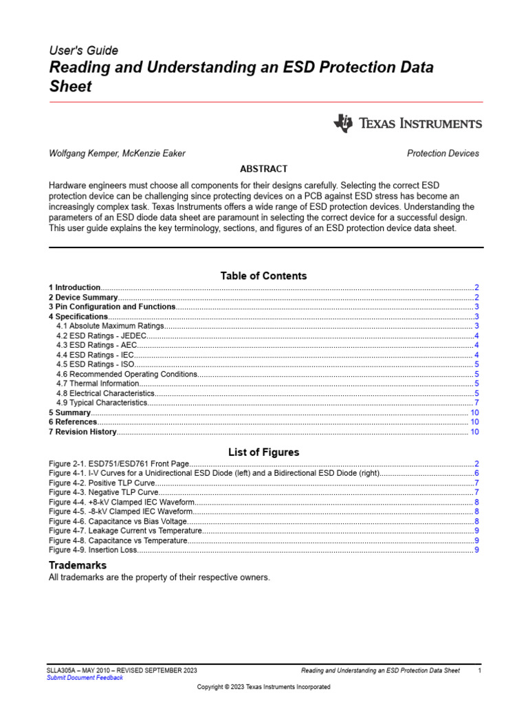 User Guide of ESD | PDF