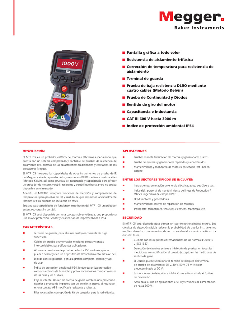 MTR105 DS Esla | PDF