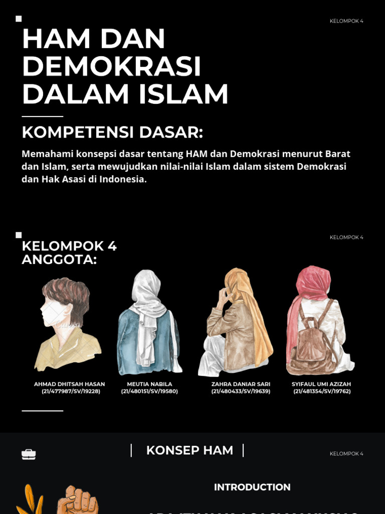 Kel.4 HAM Dan Demokrasi Dalam Islam | PDF