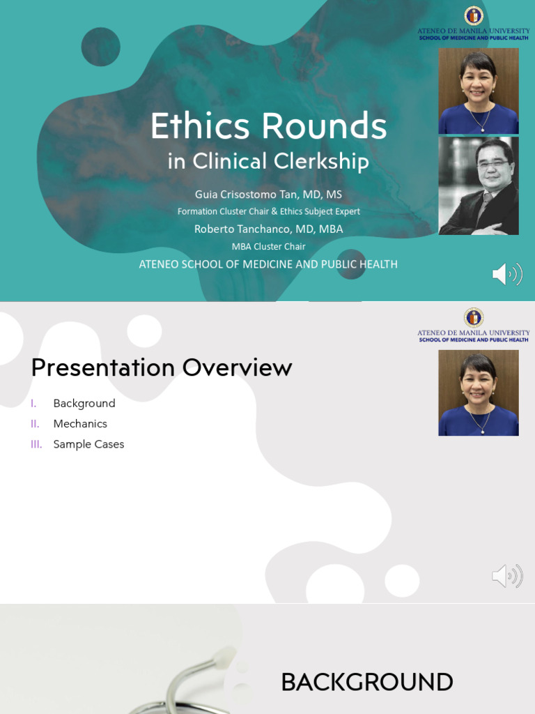 Ethics Rounds | PDF