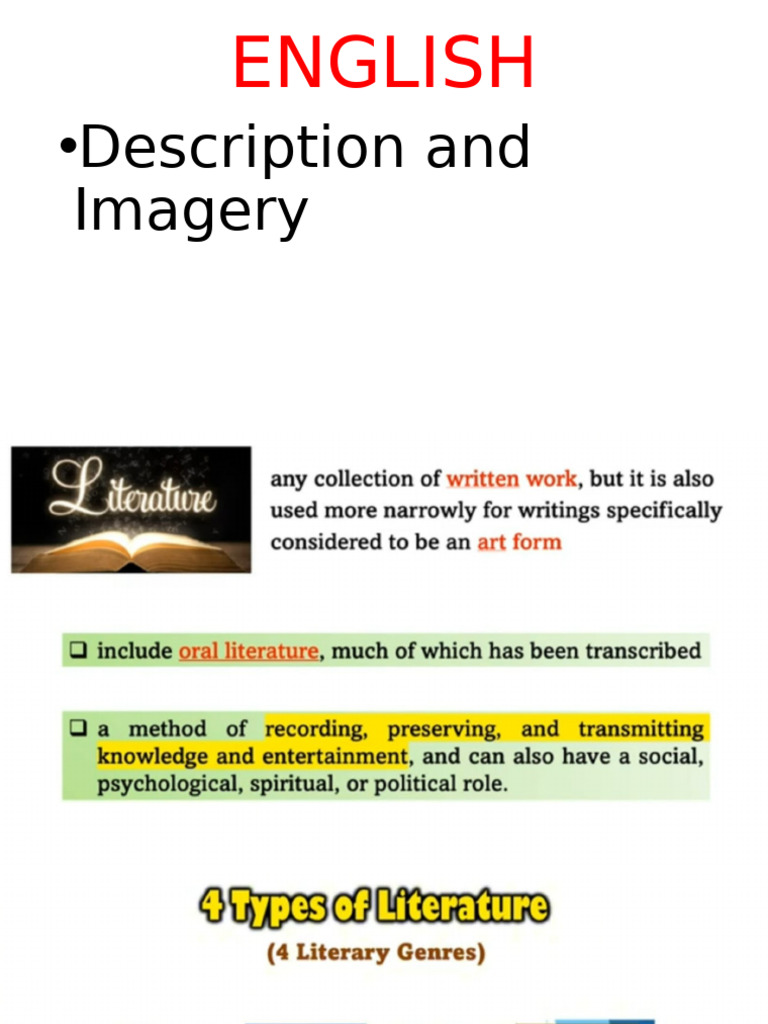 7 Types of Imagery | PDF