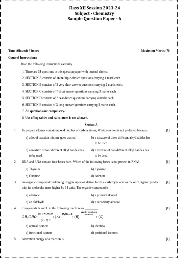 Time Allowed: 3 Hours Maximum Marks: 70 General Instructions | PDF