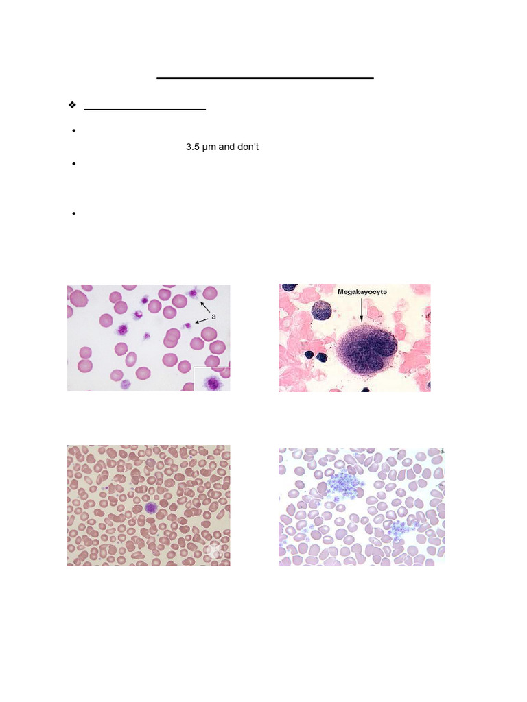 Platelets and Blood Coagulation Tests | PDF