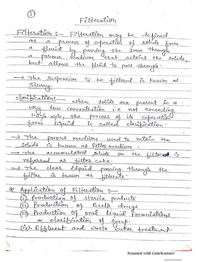 Sem-2 Pharmaceutical Engineering Notes (Solved Answer) | PDF