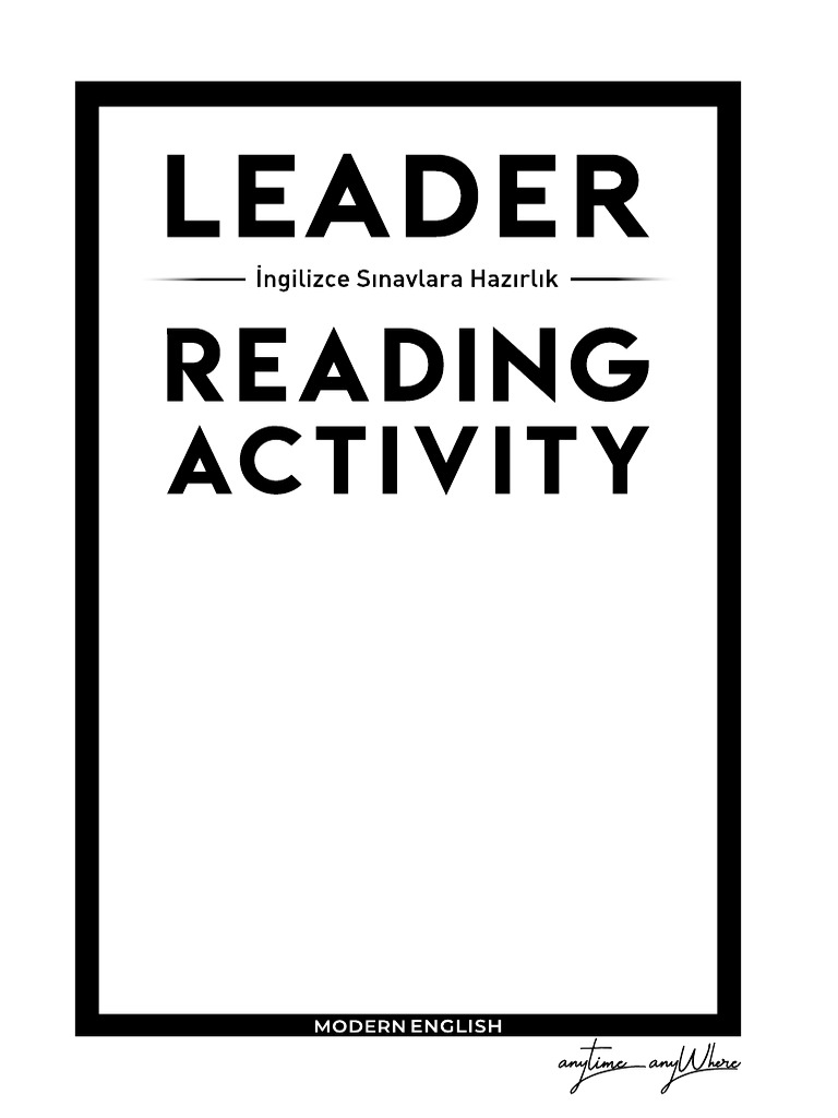 Leader Reading Act Book | PDF
