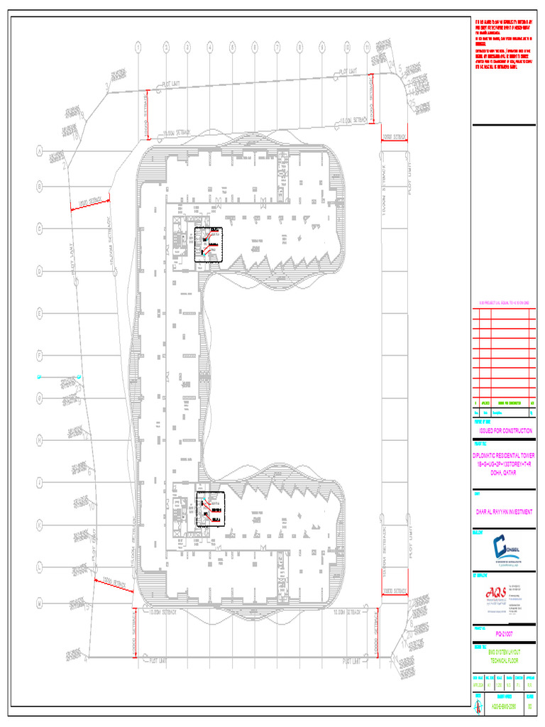 Technical Floor BMS System Layout | PDF