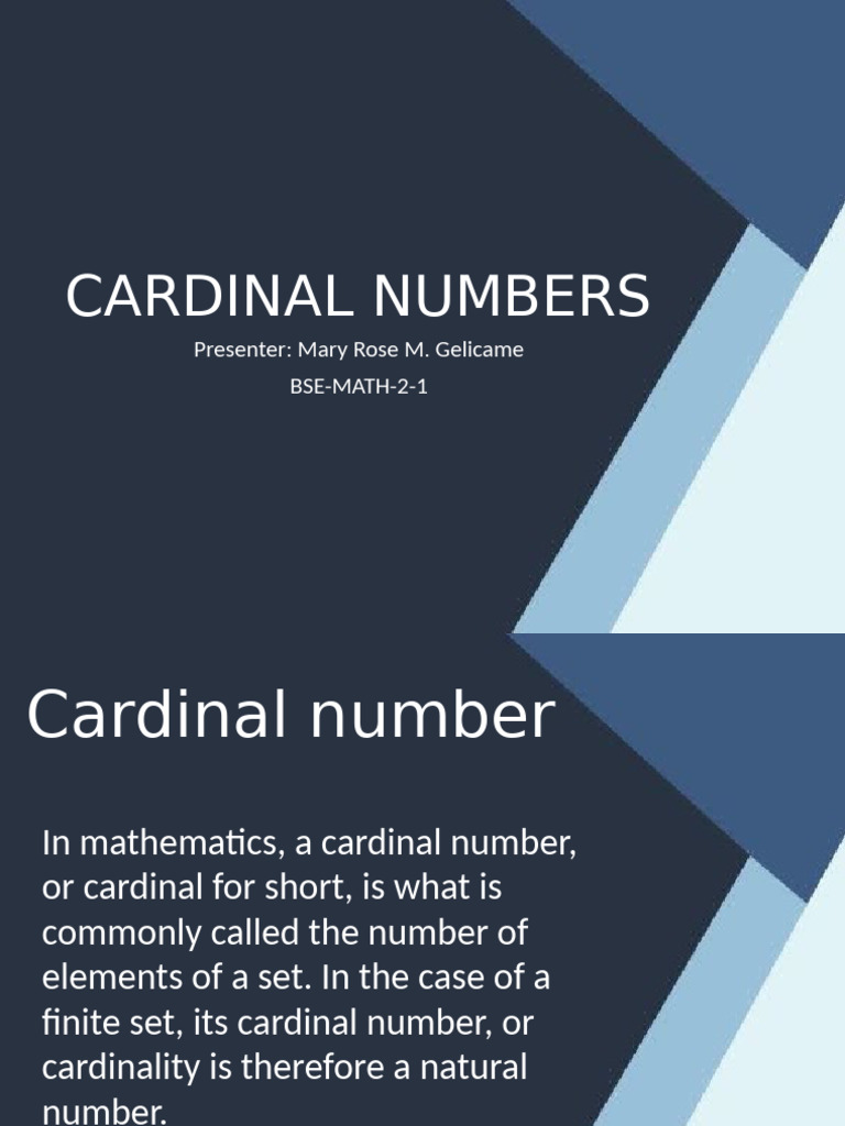 CARDINAL NUMBER WPS Office | PDF