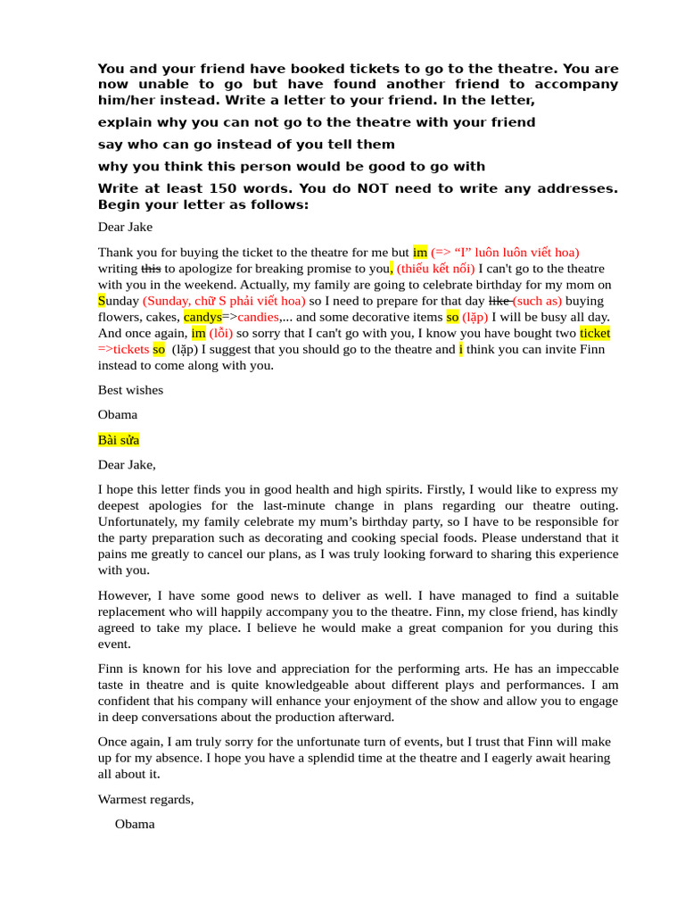 Duc Dat - Letter | PDF