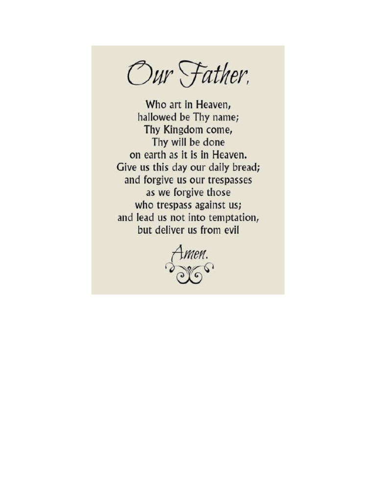 Prayer Pdf