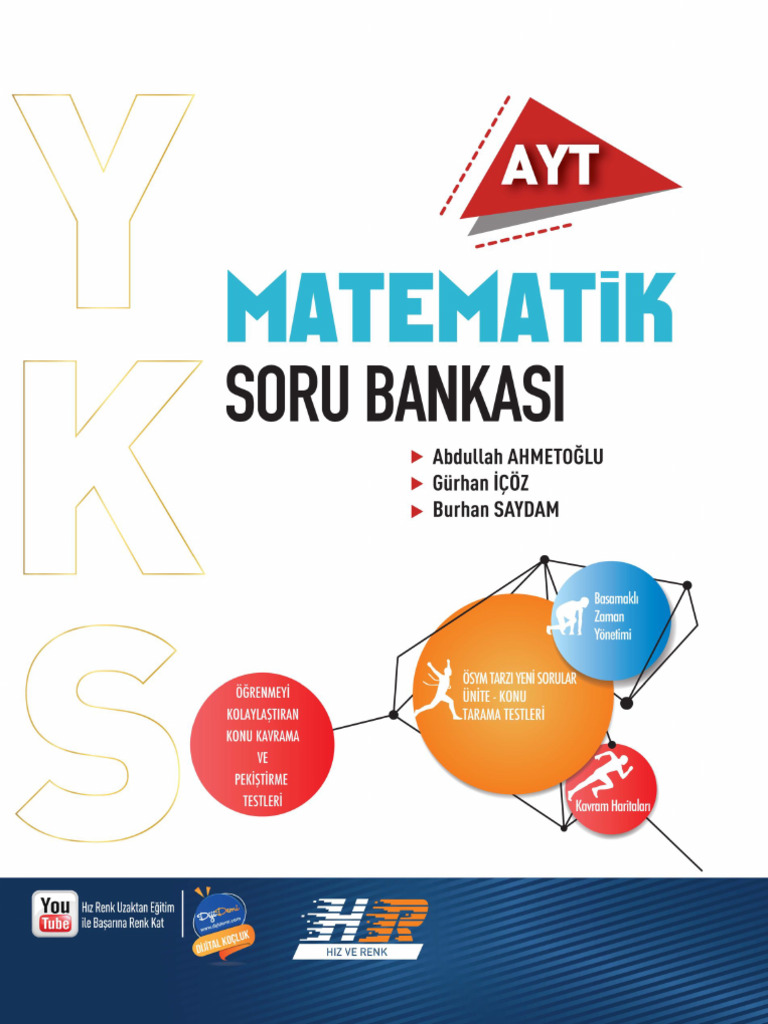Hiz Ve Renk Ayt Matemati̇k Soru Bankasi 2024 | PDF
