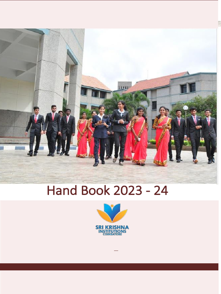 Hand Book 2023-2024 | PDF