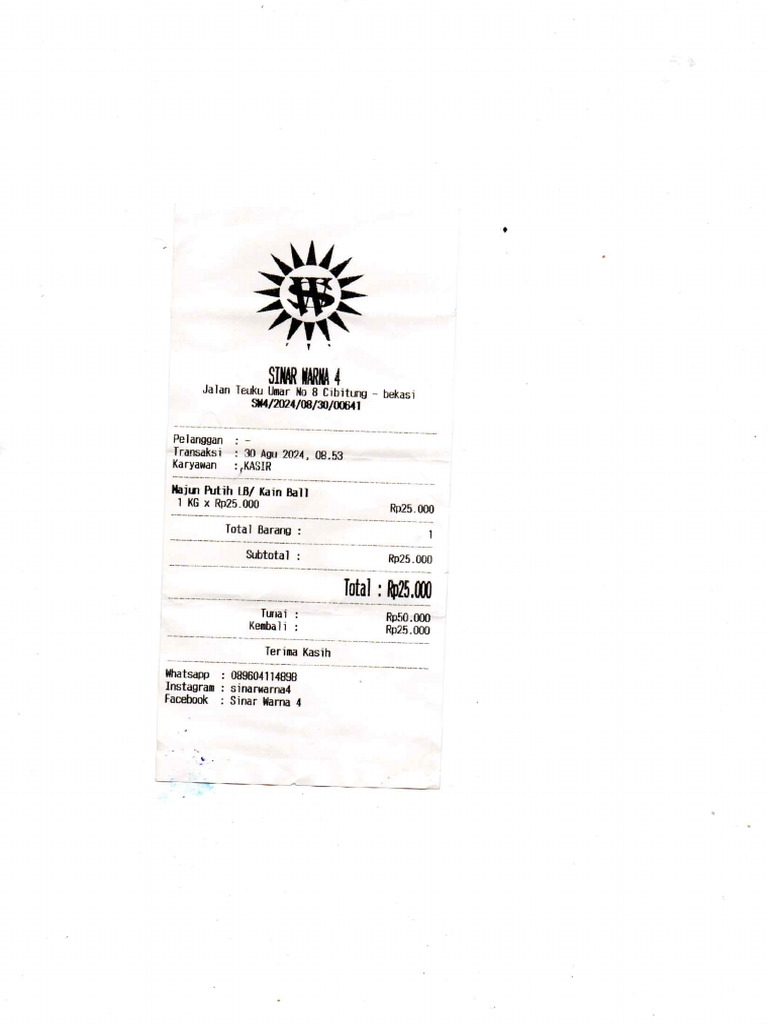 Bon Sinar Warna.. | PDF