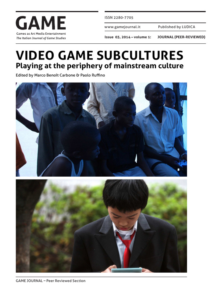 GAME JOURNAL VIDEO GAME SUBCULTURES Play | PDF