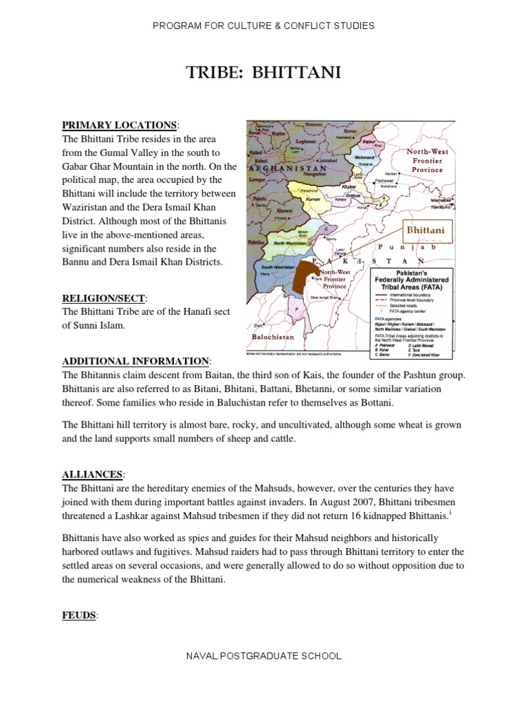 Bhittani | PDF