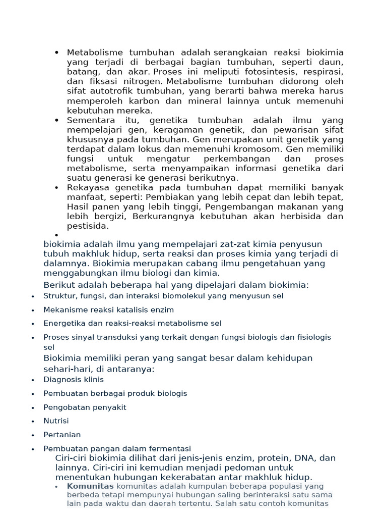 Biologi | PDF
