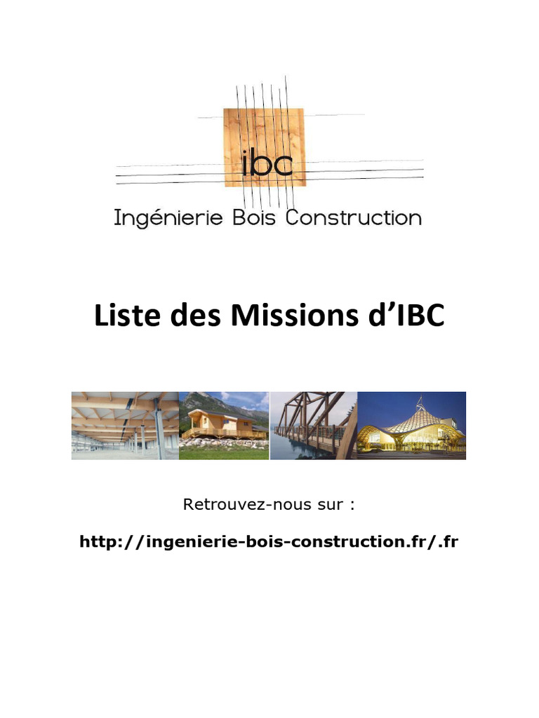 Liste Des Missions IBC 1 | PDF
