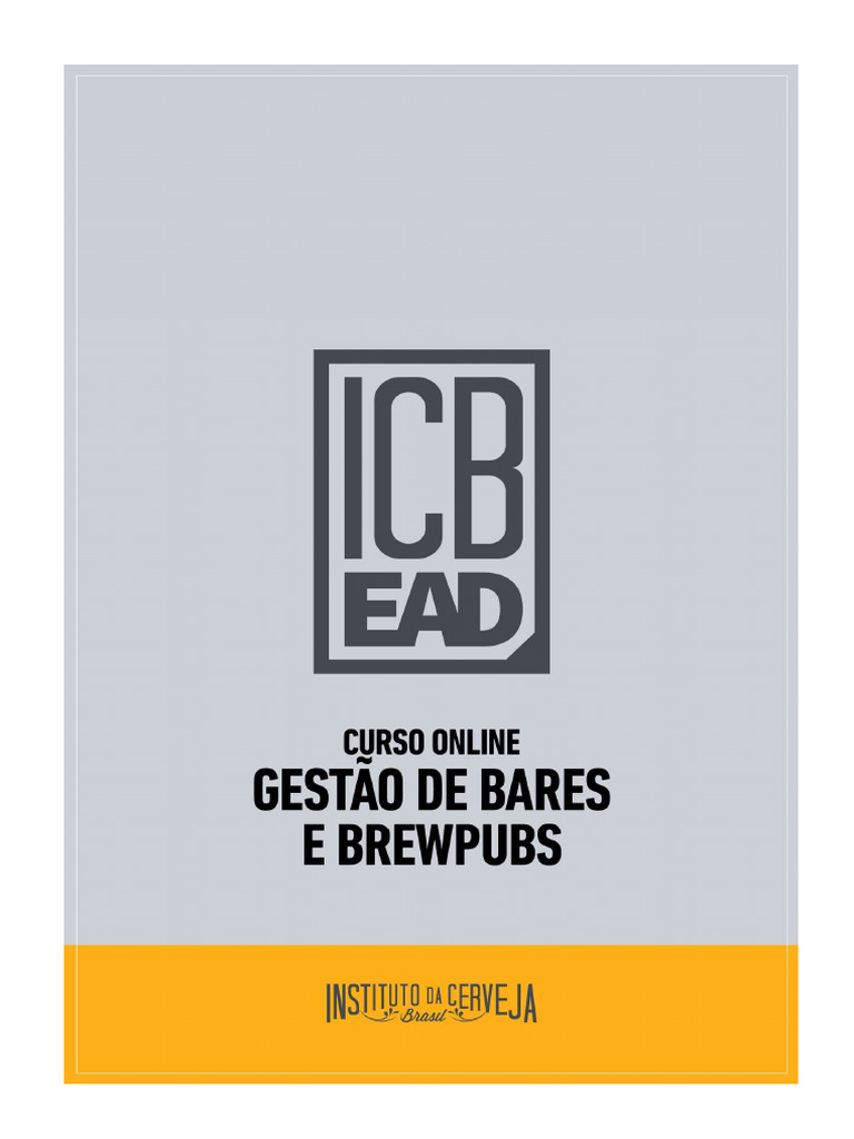 Apostila ICB - Ead Gestaodebares | PDF