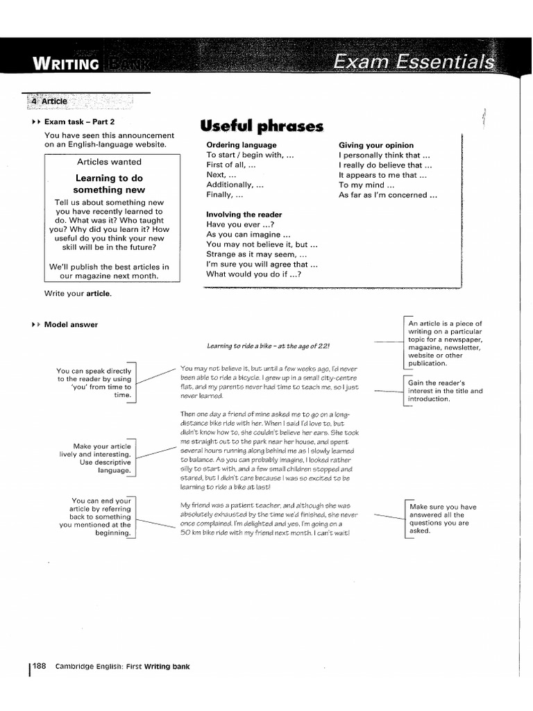 Article Essentials | PDF
