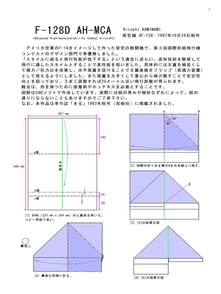 How To Make F-128D | PDF