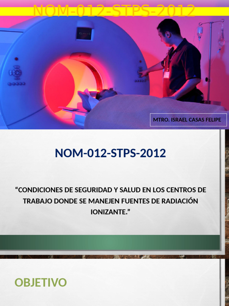 10 - Nom-012-Stps-2012 | PDF