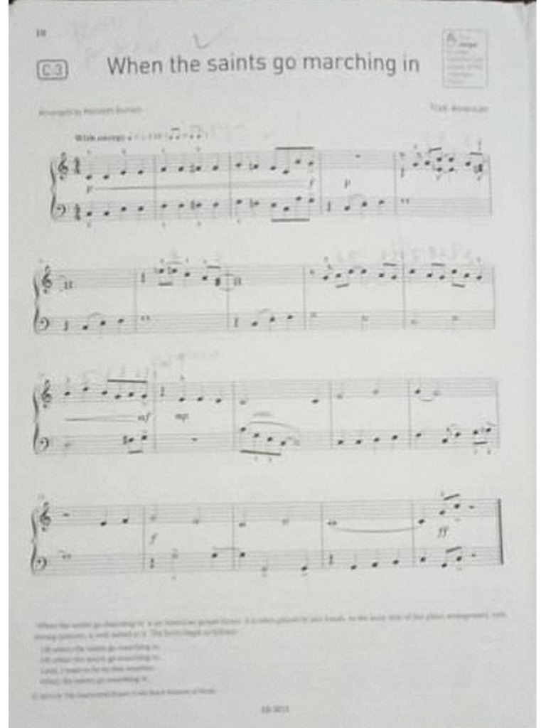 When The Saints Go Marching in | PDF