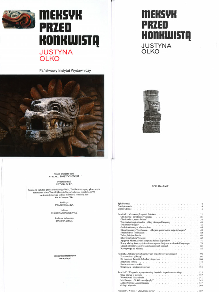 Olko Justyna - Meksyk Przed Konkwistą | PDF