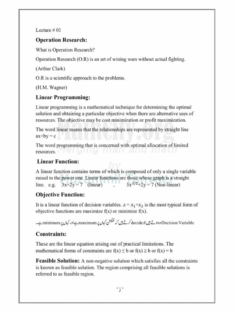 Math Mid Lecture #1 To 4 | PDF