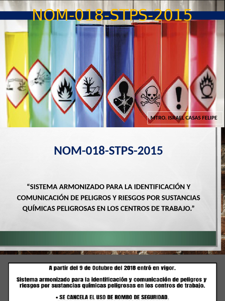 11 - Nom-018-Stps-2015 | PDF 11 - Nom-018-Stps-2015 | PDF