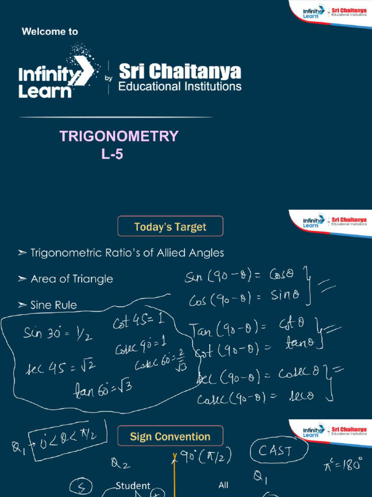 Trigonometry 5 | PDF