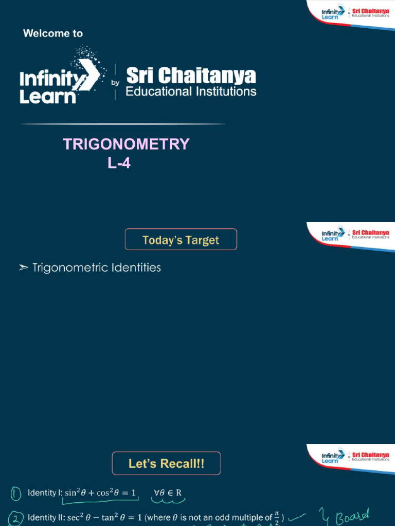 Trigonometry 4 | PDF