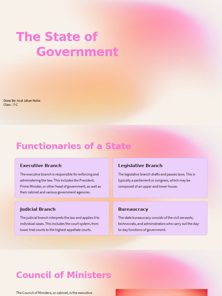 The State of Government - PPTX .2 | PDF