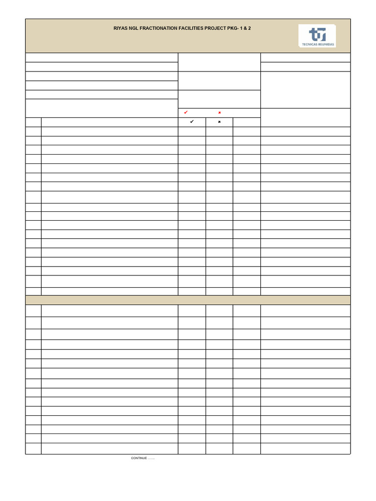 Crane Checklist-Rt & TM | PDF