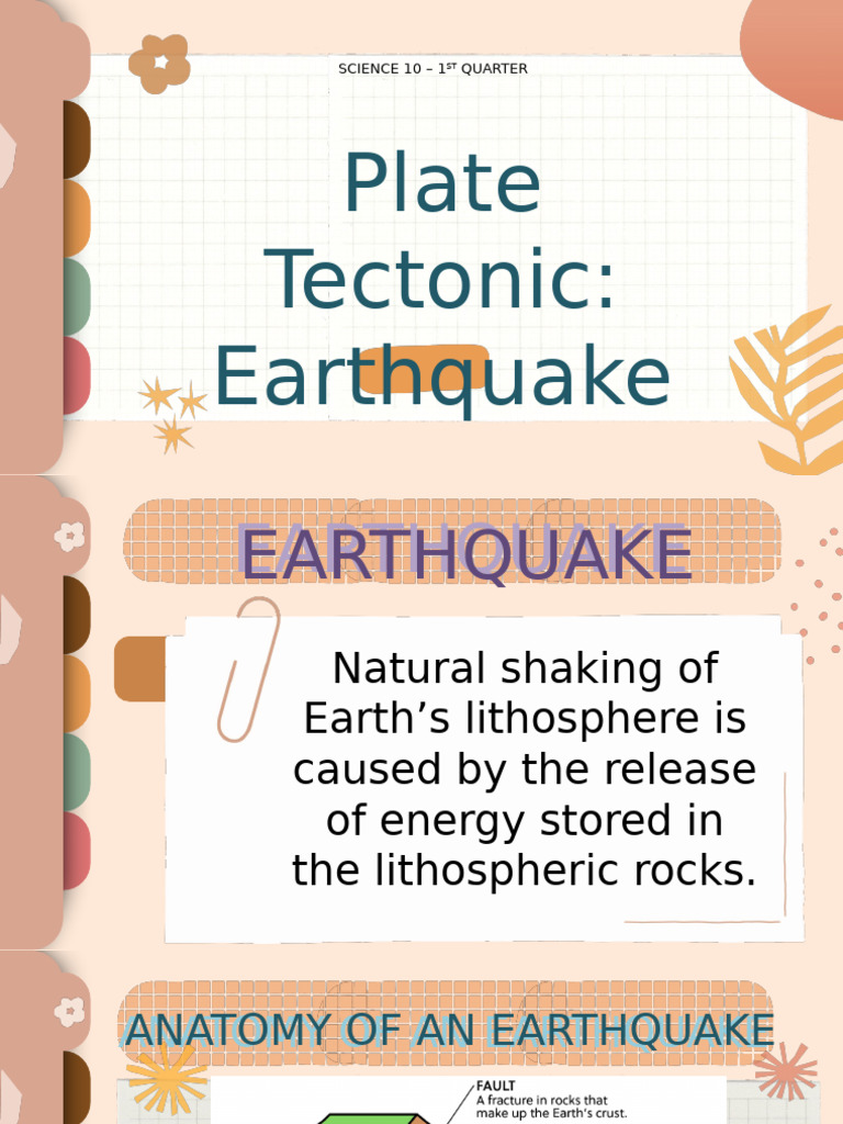 1.2 Plate Tectonic Earthquake Tsunami Mountains | PDF
